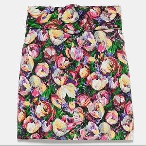 Zara | Skirts | Zara Limited Edition Mini Skirt Nwt | Poshmark